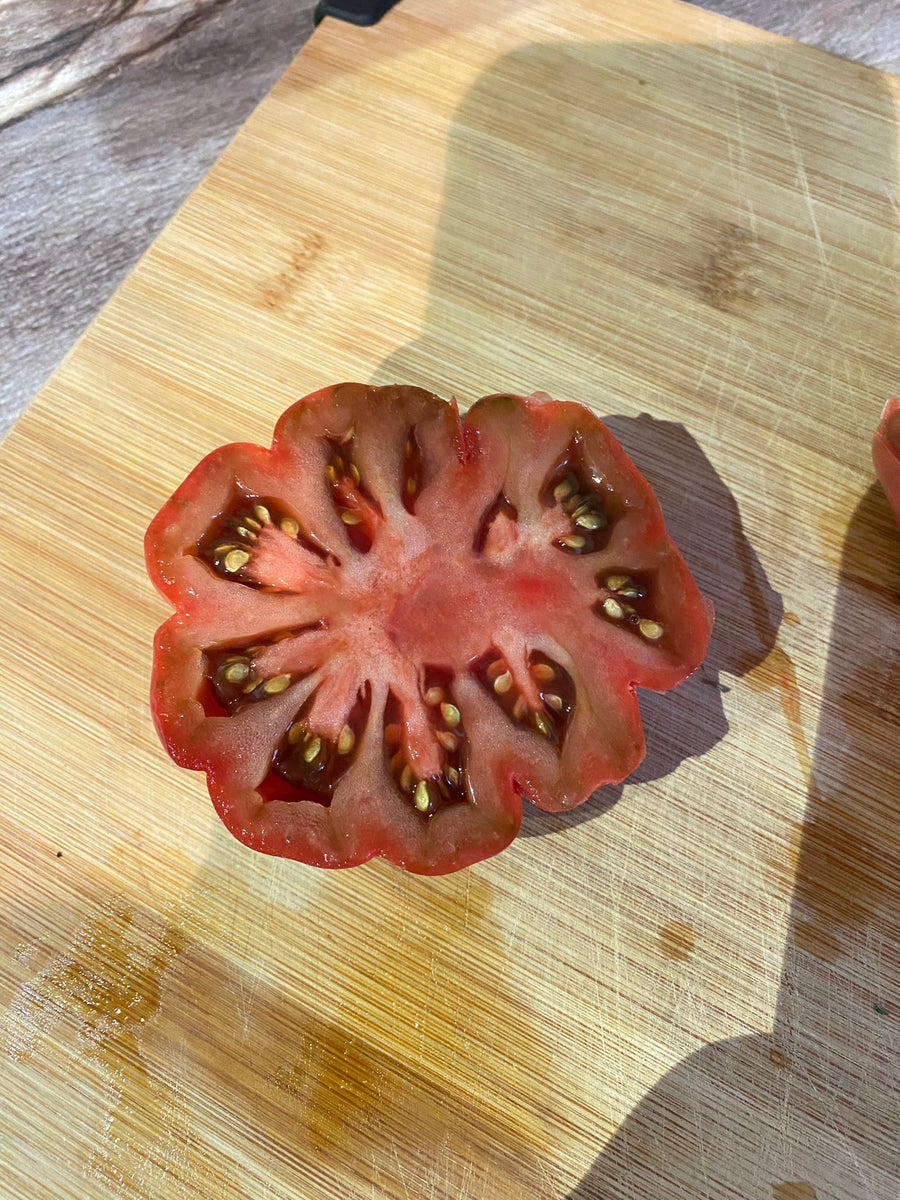 Black Ruffle Tomato – Franken Farm Seed Company